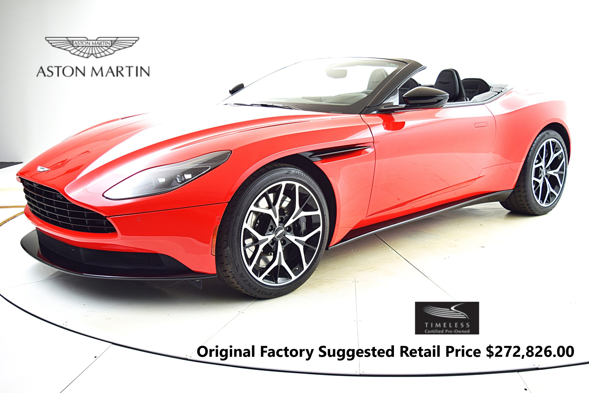 used-2019-aston-martin-db11-volante-for-sale-sold-fc-kerbeck-stock