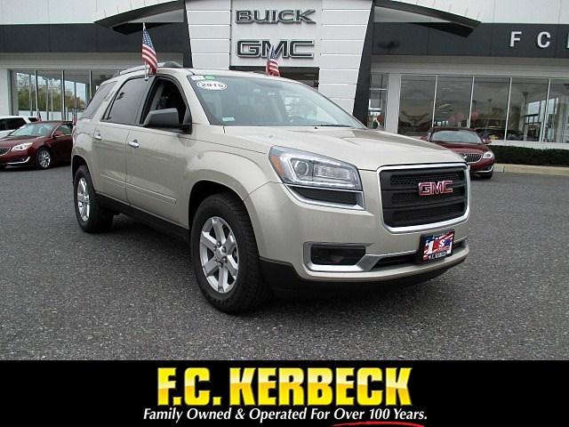 New 2016 GMC Acadia SLE For Sale (Sold) | FC Kerbeck Stock #16G142