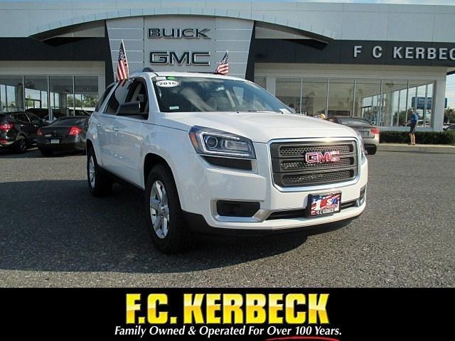 New 2016 GMC Acadia SLE For Sale (Sold) | FC Kerbeck Stock #16G192